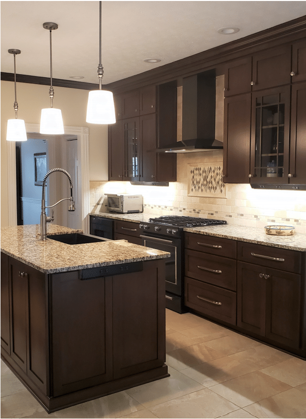 Warm Traditional Kitchen Remodel In Clarksville, TN